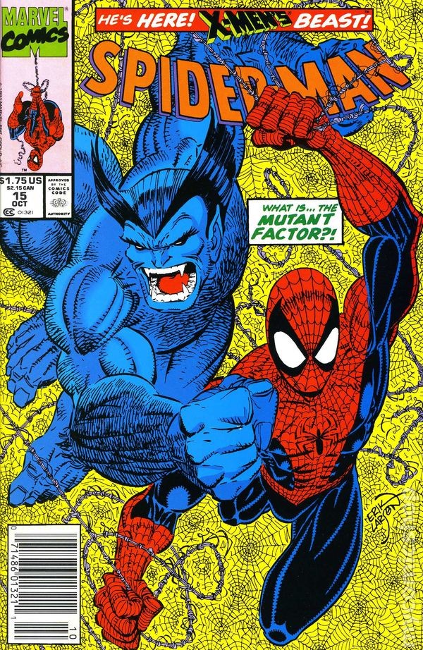 Spider-Man #15 FN 1991 Stock Image | eBay