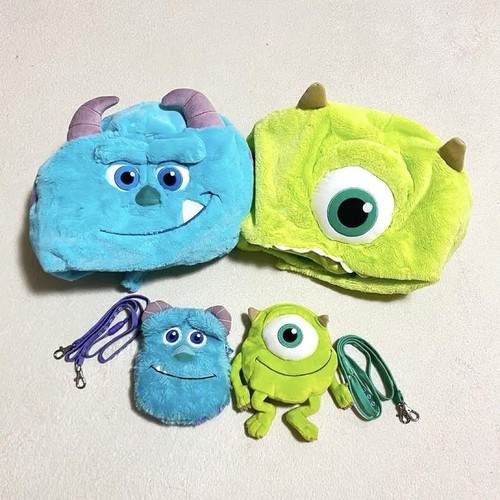 Monsters Ink Microphone Sally Fan Cap Headwear Pass Case Set | eBay