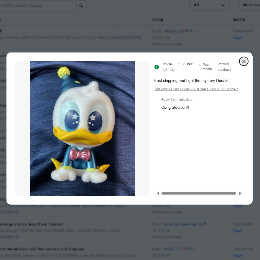 Hot Toys x Disney CBX157 DONALD DUCK 90 Cosbi Full box ( Case of 8pcs ...