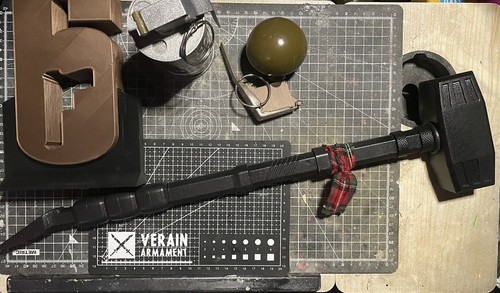 Rainbow Six Siege Sledge SAS Breaching Hammer 50% Scaled Replica 3D ...