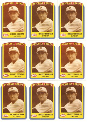 45 CARD MICKEY COCHRANE BASEBALL CARD LOT 280 | eBay