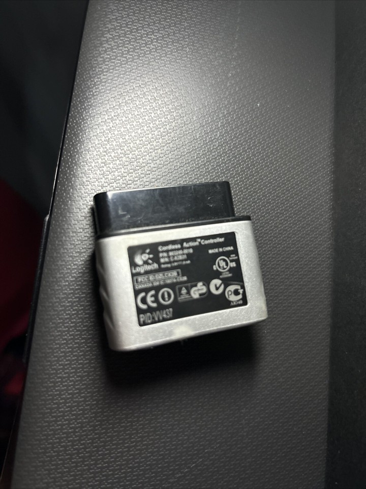 PS2 logitech cordless action controller wireless receiver dongle ...