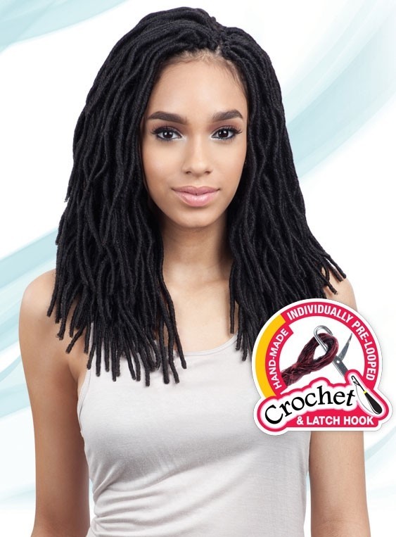 *Multi Pack* 2X SOFT WAVY FAUX LOC 12" - Freetress Synthetic Crochet ...