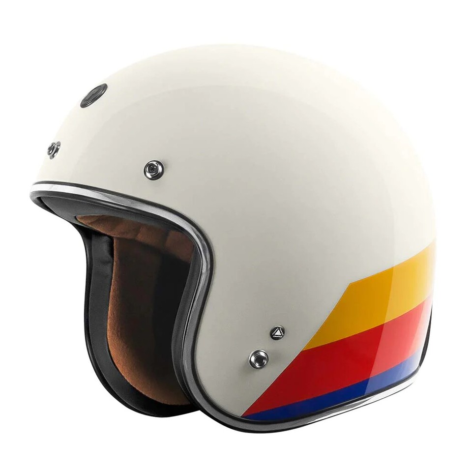 New TORC T50 Open Face 3/4 Motorcycle Helmet DOT Cafe Racer Retro ...