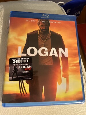 Logan (Blu-ray + DVD, 2017) Includes Theatrical & Noir Version NEW SEALED Marvel 24543284383| eBay