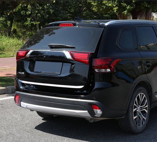 For Mitsubishi Outlander 2016-20 Rear Trunk Lid Tail Gate Molding Trim ...