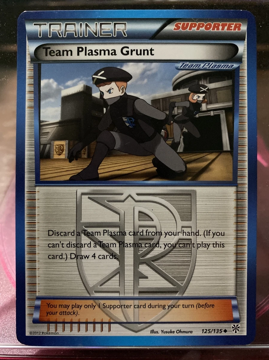 Team Plasma Grunt Card