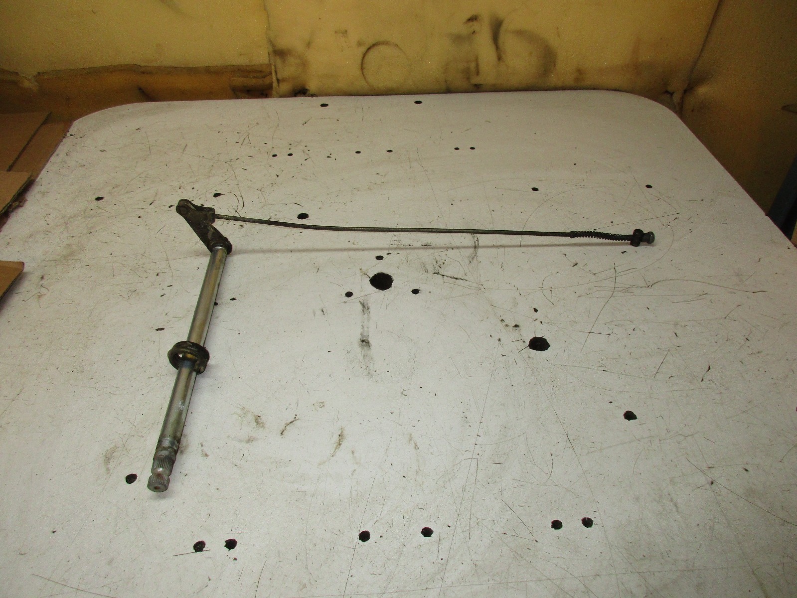 1982 81 Honda GL500I GL500 500 Silverwing Interstate Rear Brake Linkage ...