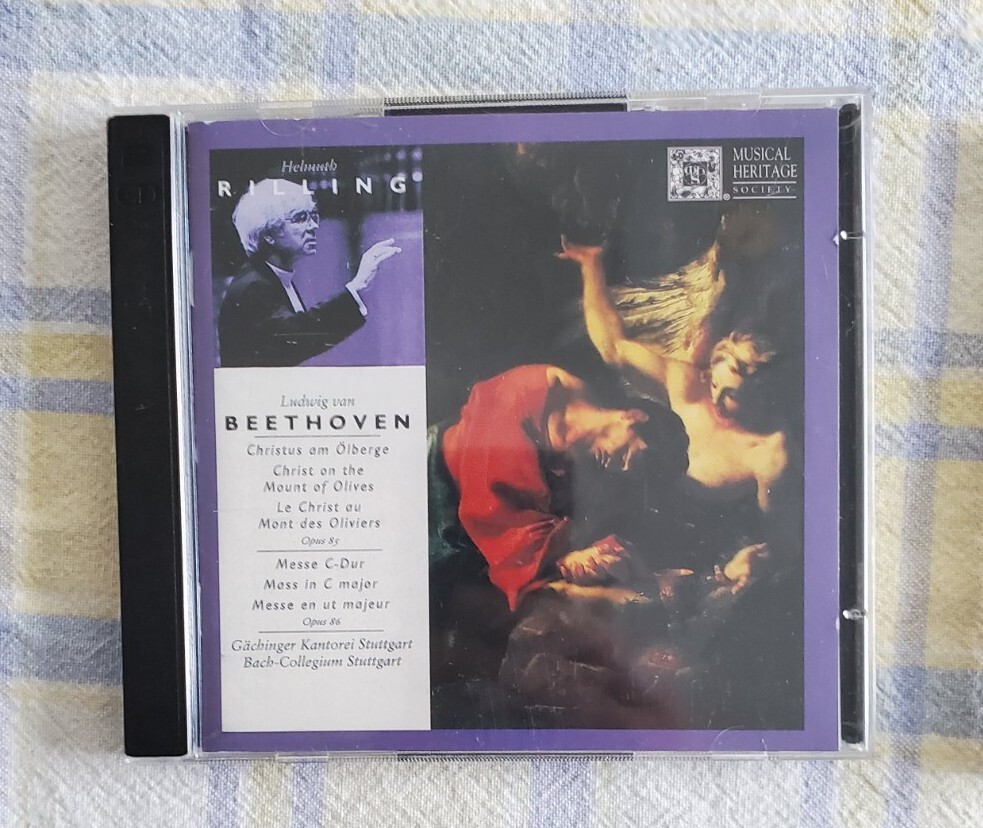 Beethoven, Christus am Olberge, Op. 85, Mass in C,Op.86, Rilling, (2xCD ...