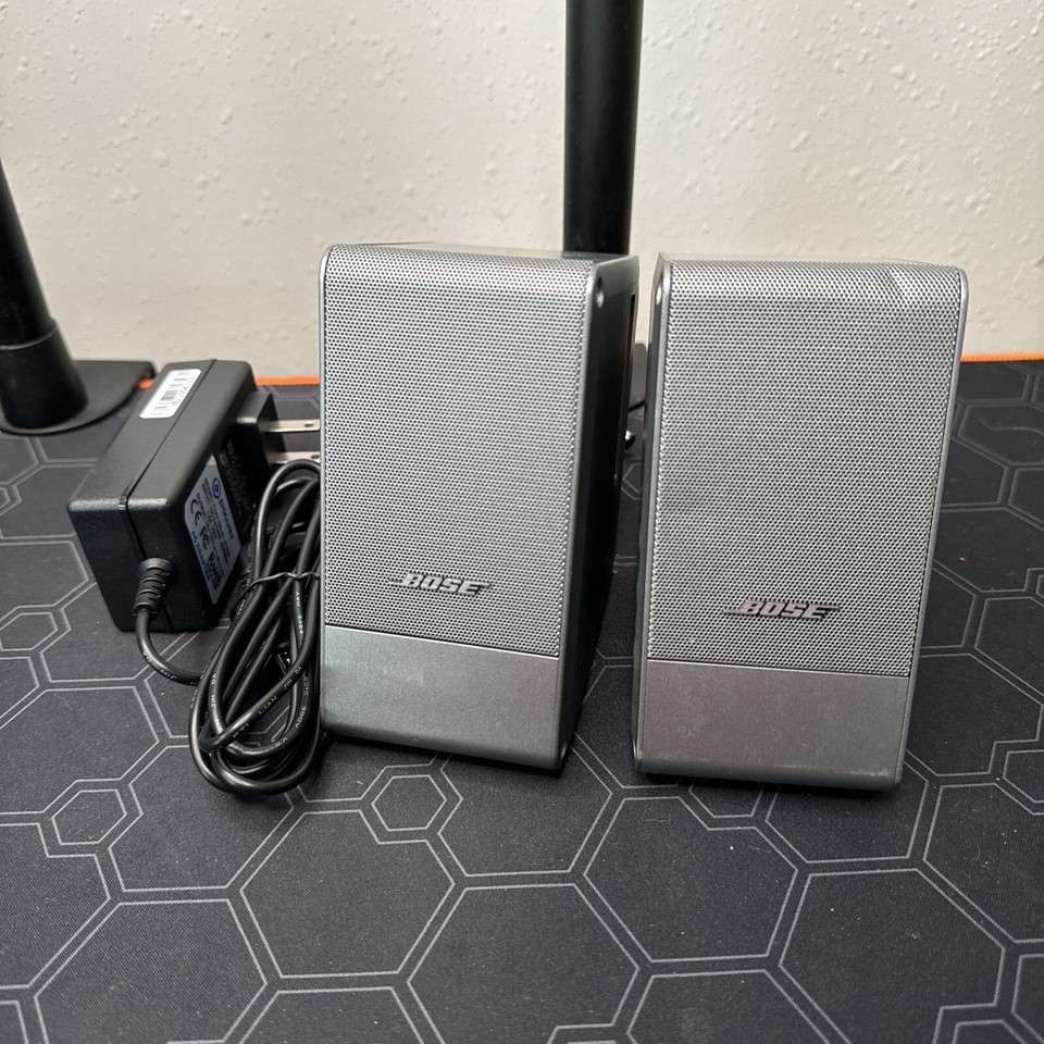 Bose Computer MusicMonitor Computer Desktop Speakers No Remote ...