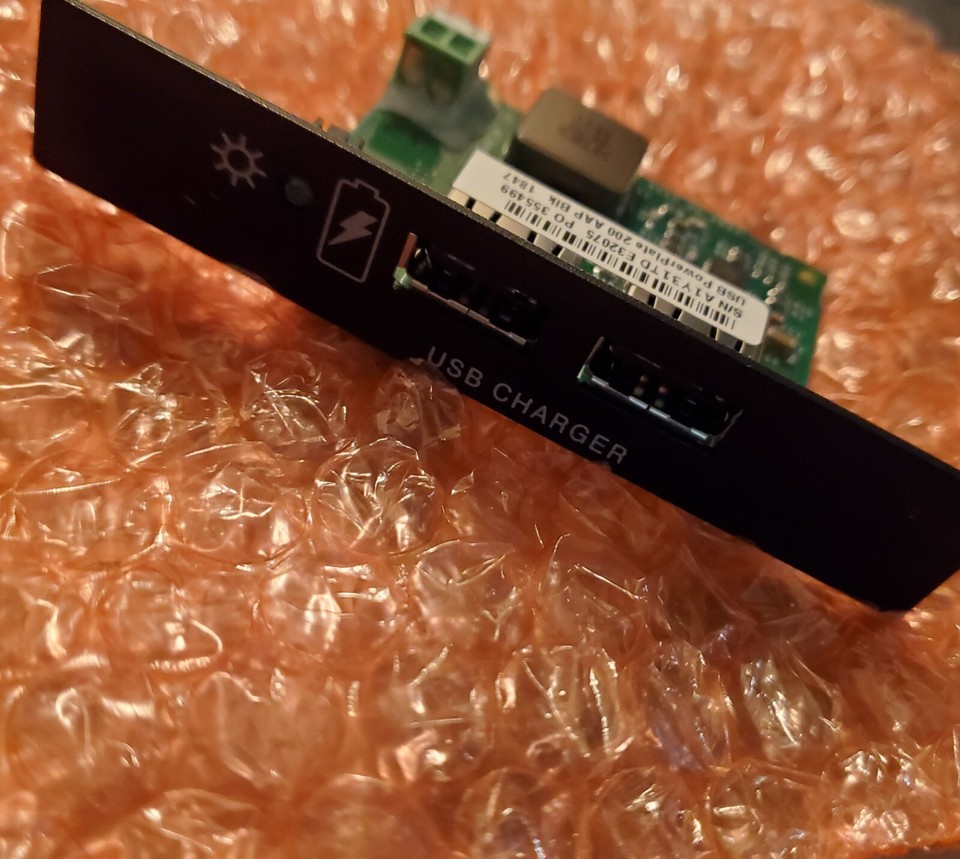 NEW - Extron USB PowerPlate 200 AC AAP Two Outlet Charger | eBay