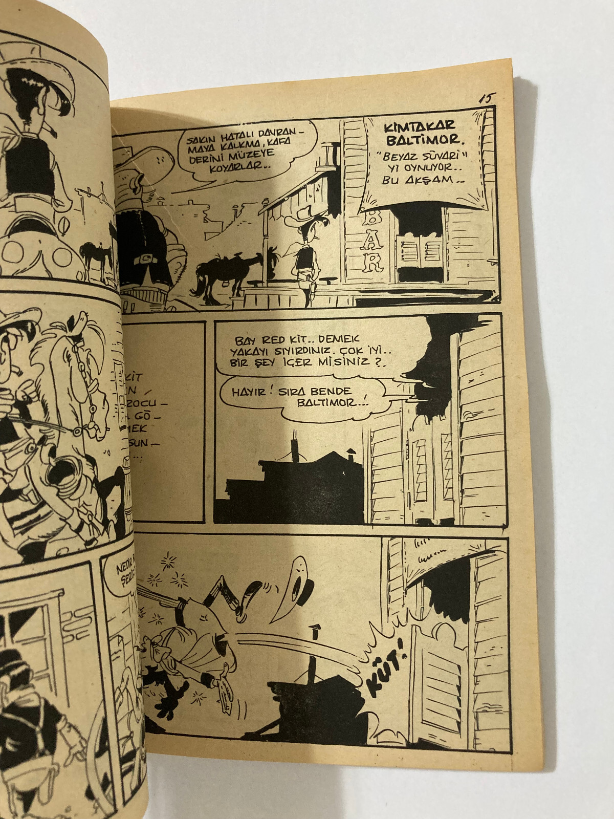 Lucky Luke Turkish Comic #19 1980s RARE Edition | eBay