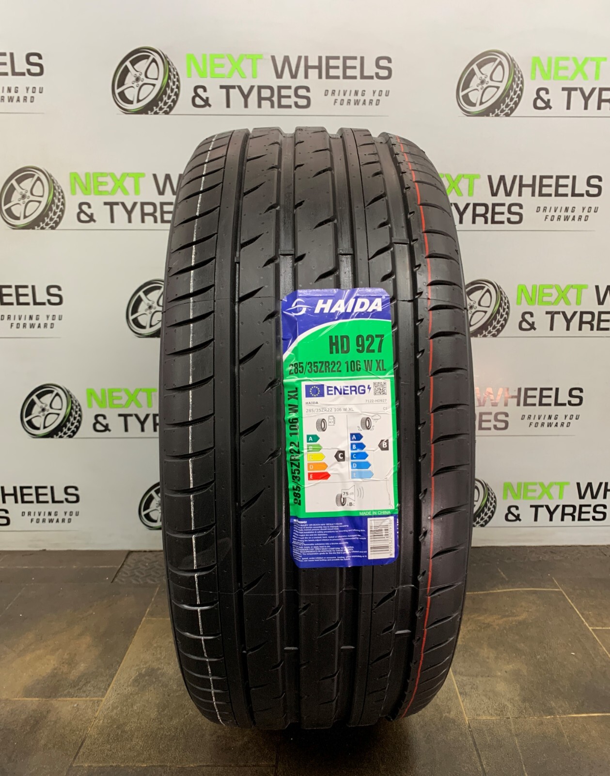 X2 285 35 22 285/35ZR22 106W XL HAIDA HD927 NEW TYRE AMAZING B RATING ...