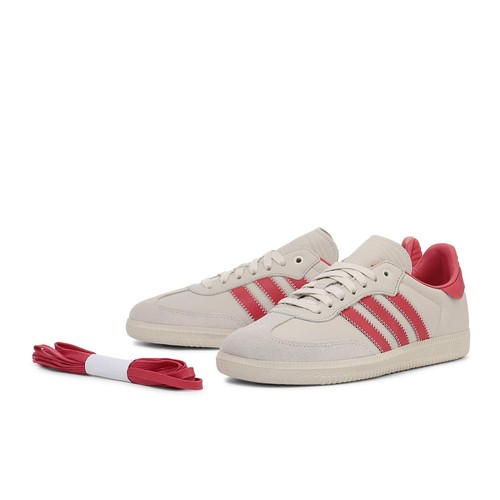 ID9066 Pharrell Williams adidas Originals Humanrace Samba Glory Red ...