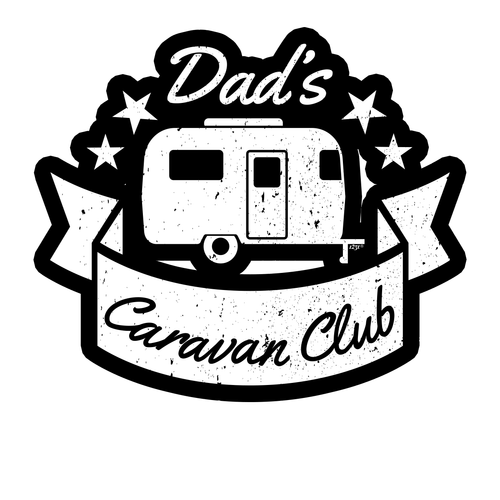 2 x Car Stickers - dads caravan club Decal Window Bumper Truck Laptop ...