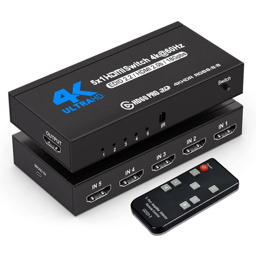 Black HDMI Switcher Adapter Replacement Parts For IPTV/LCD TV/ DVD ...