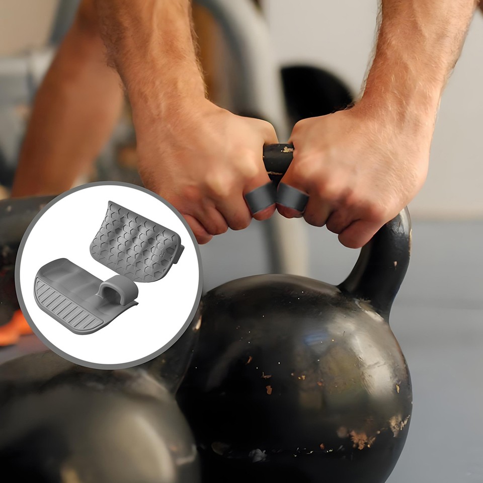 Hand Protection Gym Grips Friction-enhanced Weightlifting Gloves Weight ...