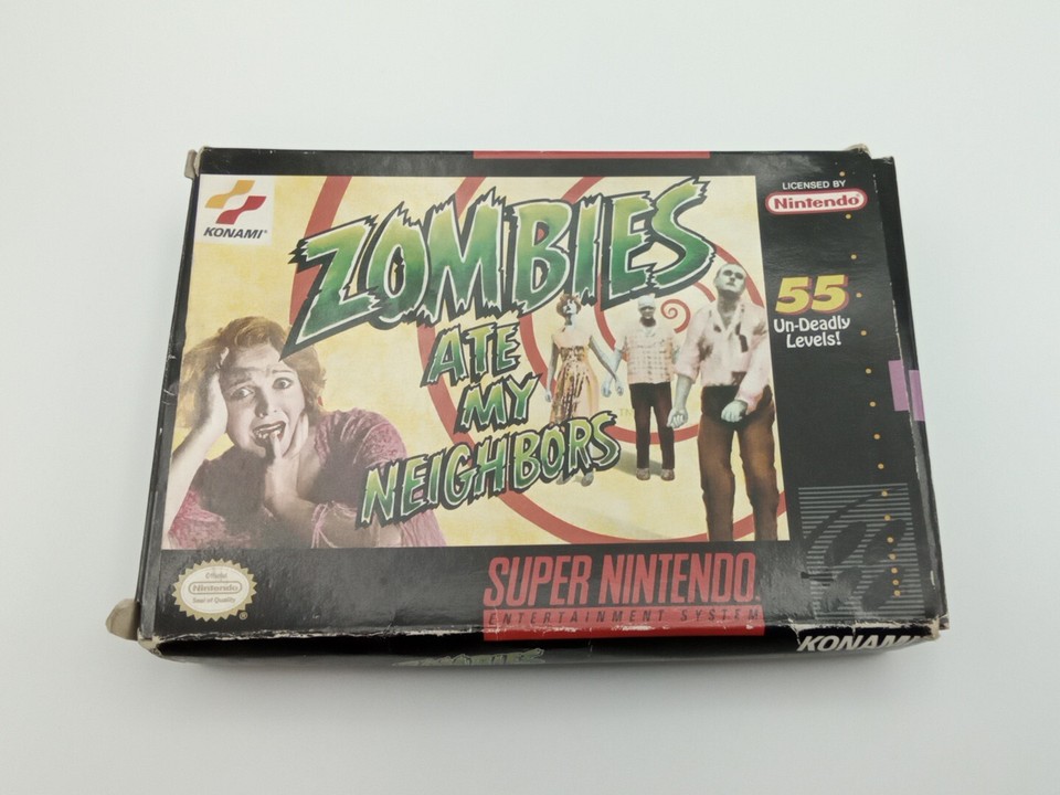 Zombies Ate My Neighbors Nintendo SNES Video Game IOB Untested | eBay
