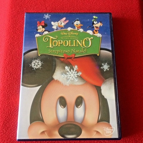 TOPOLINO STREPITOSO NATALE Walt Disney dvd Italiano x bambini cartoni ...