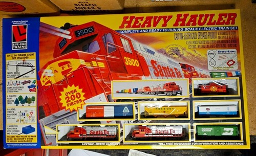 LIFE LIKE TRAINS HEAVY HAULER TRAIN SET MINT IN BOX ! | eBay