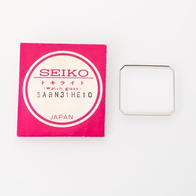 NOS Seiko Watch Crystal Part SABN31HE10 Replacement Brand New Old Stock ...