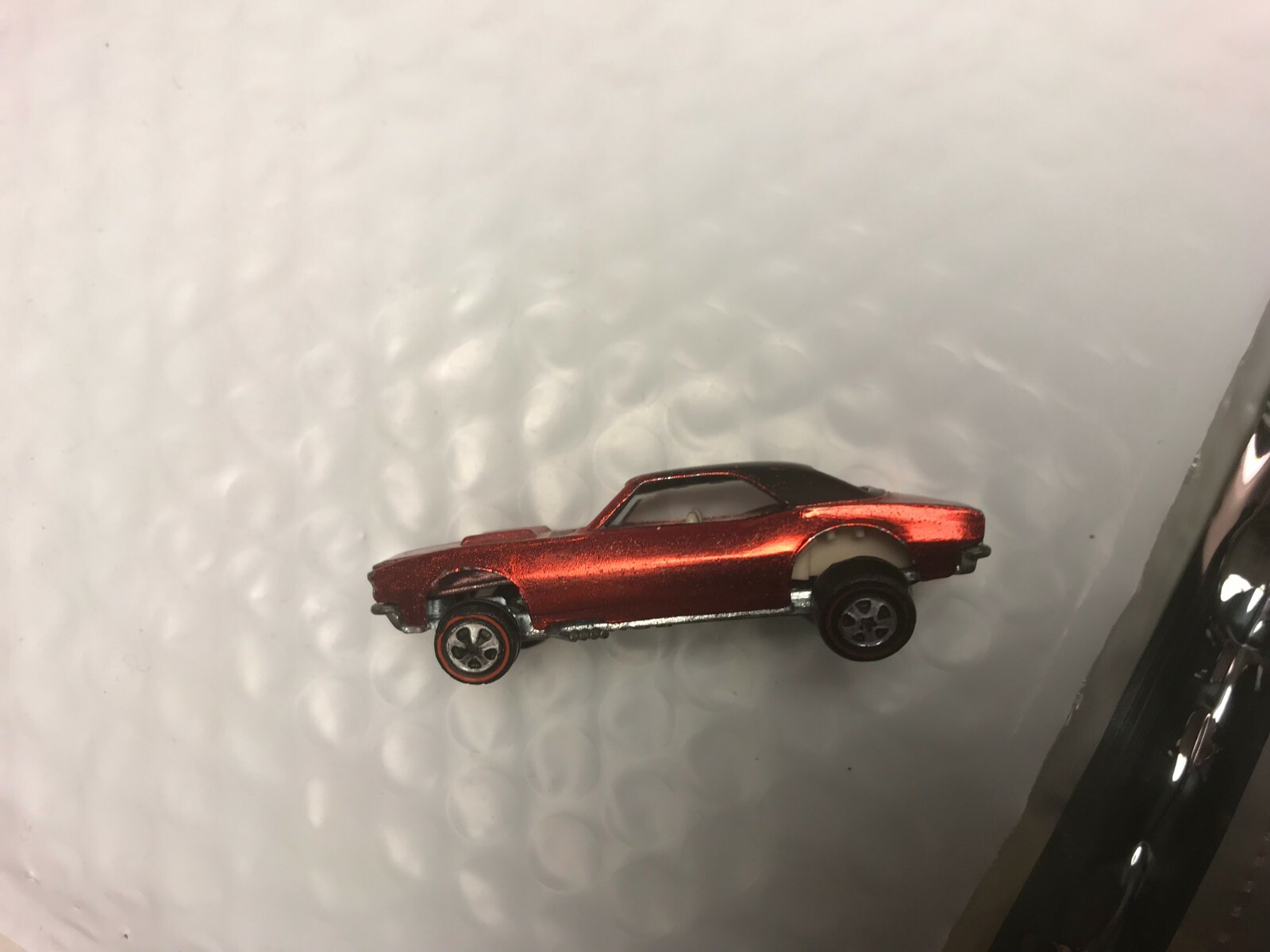 Hot Wheels Redline 1967 Camaro Red Black Roof redlines camero ...
