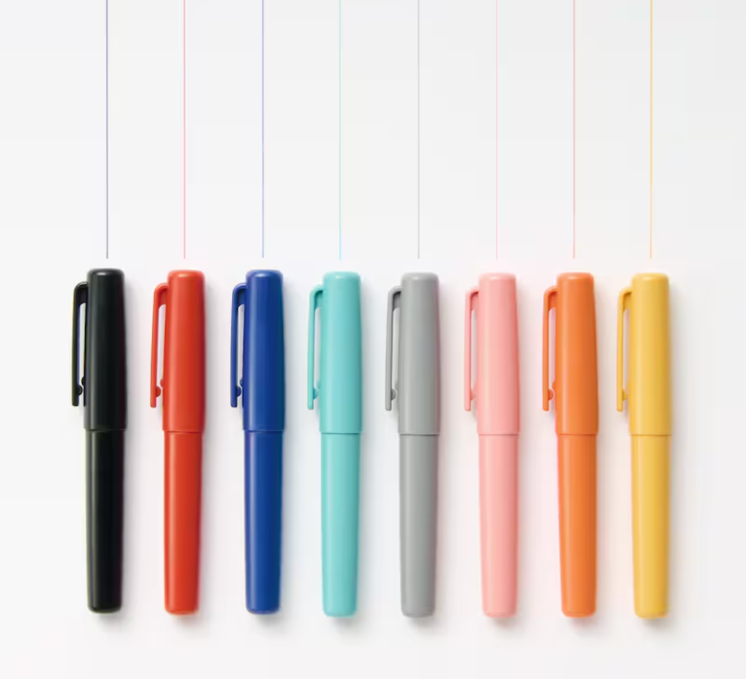 MUJI Compact Color Gel-Ink Ballpoint Pen 0.5mm 8pcs Set for sale online ...
