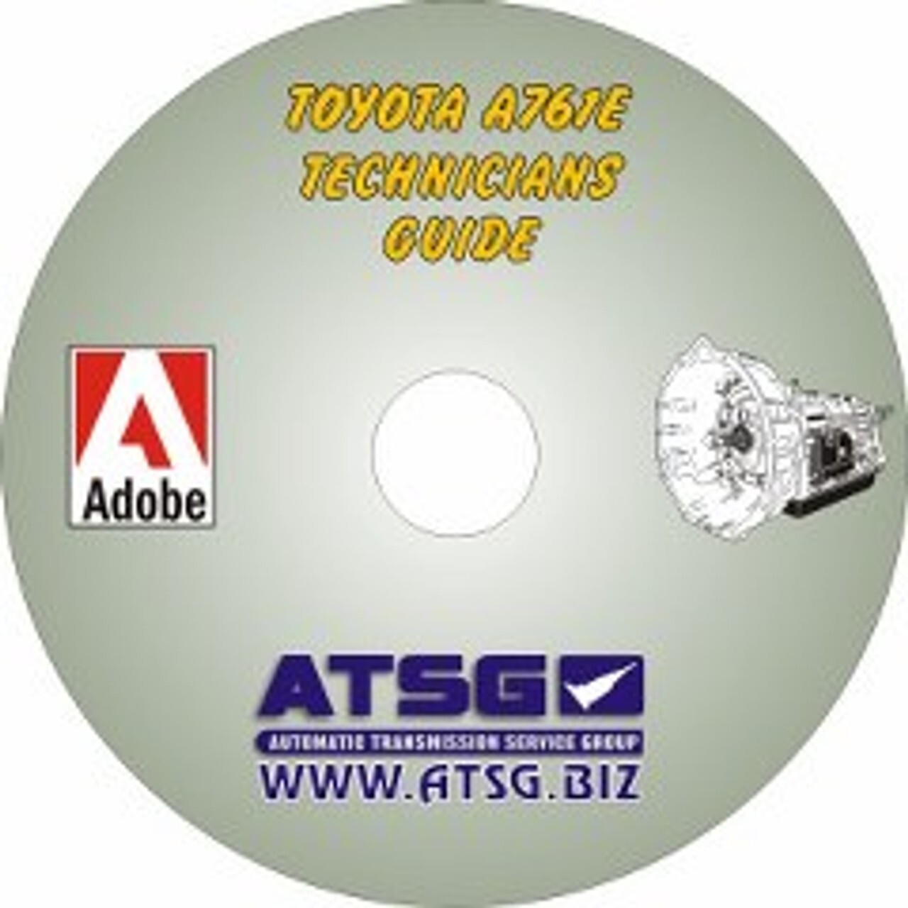 ATSG Toyota Lexus A761E Transmission Technicians Diagnostic Manual CD ...