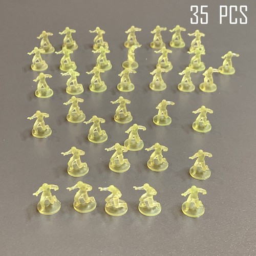 Lot 25pcs Faded Zombies Miniatures Pandemic Legacy Season 1 Board Game ...