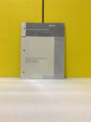 HP E4400-90146 ESG-D (UN7) Signal Generators Error Test User ...