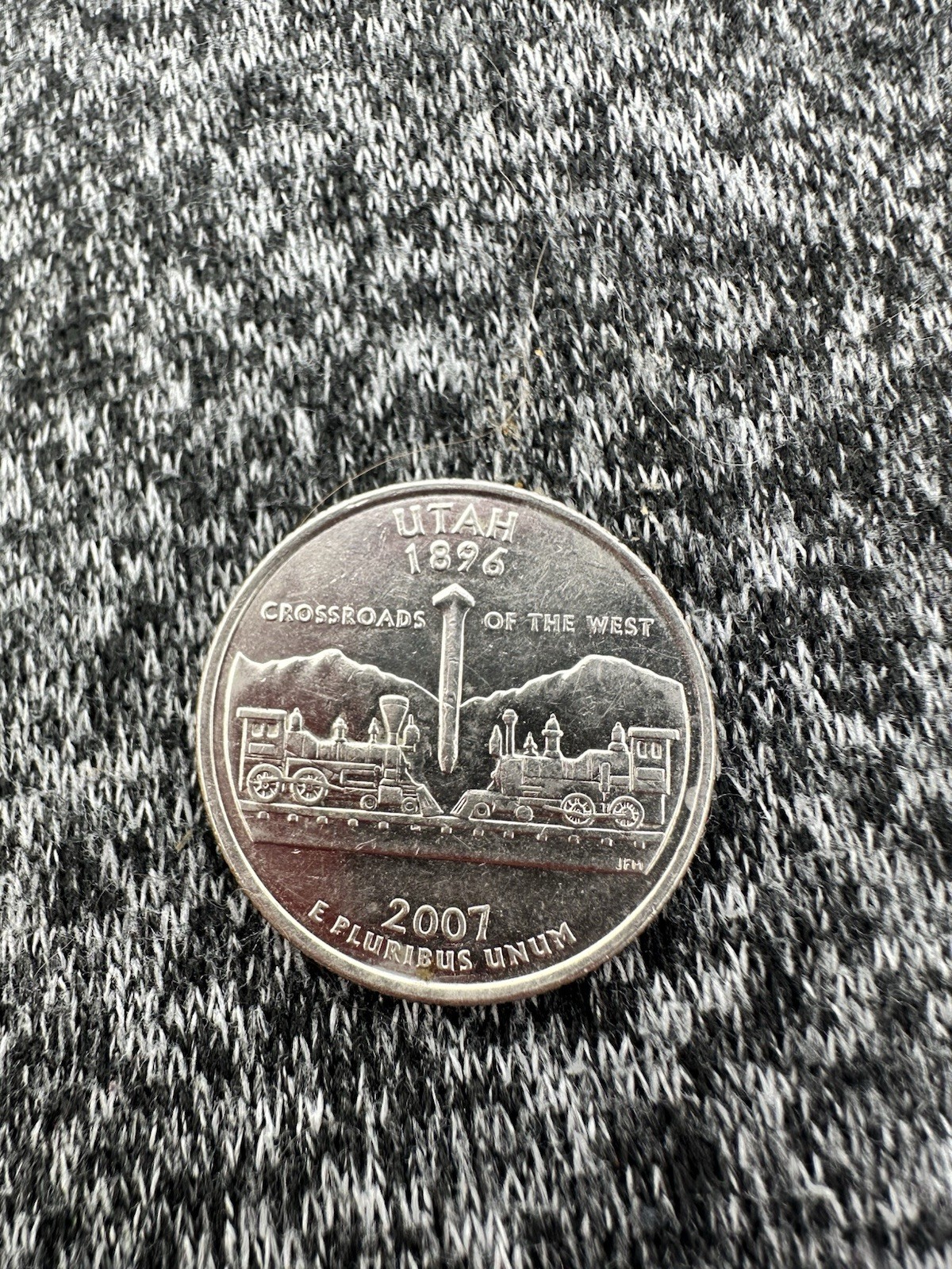 2007 Utah State Quarter with Clad error | eBay