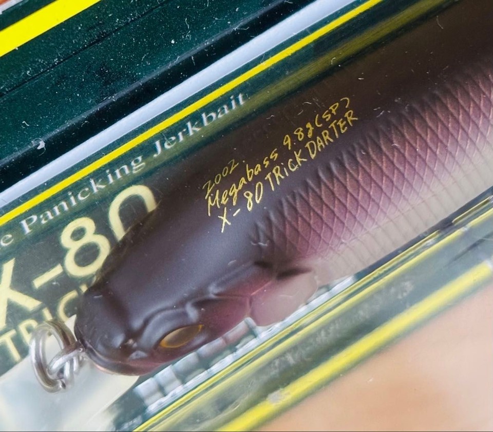 Megabass X-80 Trick Darter MAT Reaction 2002 New Fishing Lure | eBay UK