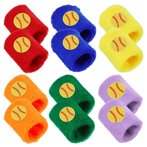 Fasce sportive colorate, 2 set di fasce antisudore in 6 colori acrilici ...