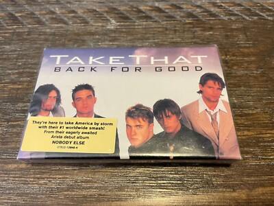 Take That "Back for Good" Used Cassette Single/Cassingle 78221284844| eBay