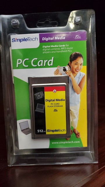 SimpleTech Sti-atafl/512 Digital Media PC 512mb Flash Storage Card II ...