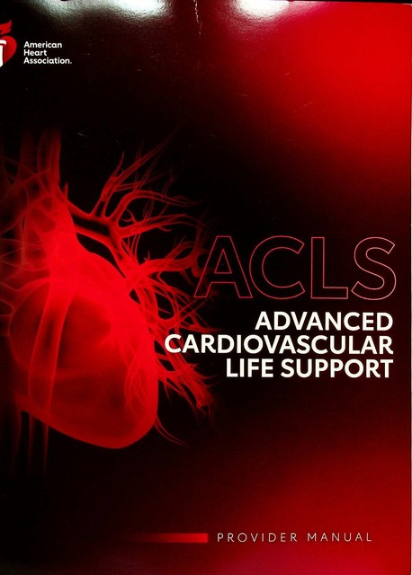 AHA ACLS 2020 Provider Manual and for sale online | eBay