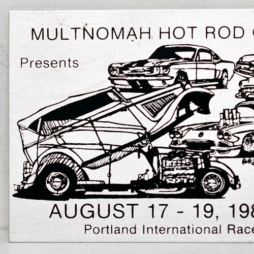 1984 Multnomah Hot Rod Cruise-in Council Portland International Raceway ...