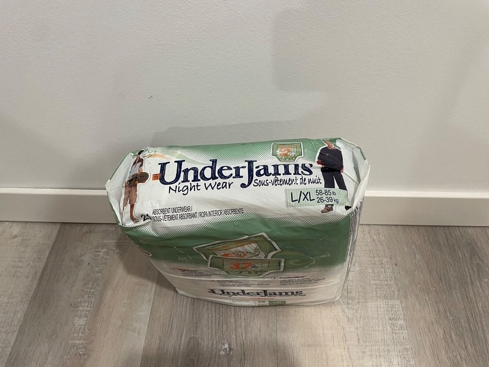 Pampers Underjams Bedtime Underwear Boys 21 Count Vintage 2008 ...