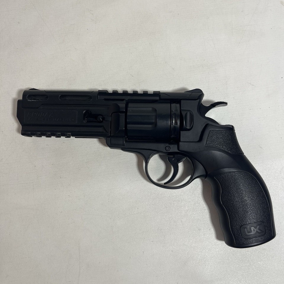 Umarex Brodax .44 Super Magnum CO2 BB Revolver Black Pistol Gun | eBay