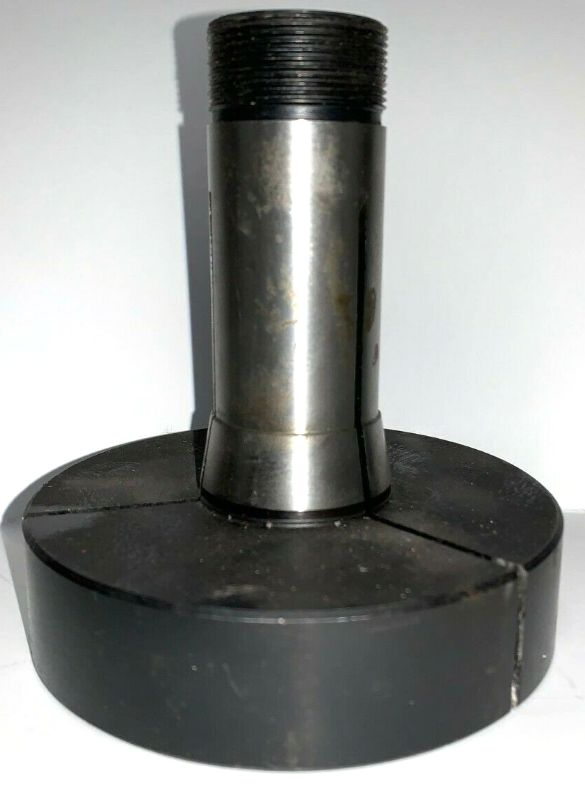 SPLIT FLANGED BOTTOM COLLET, 4" FLANGE OD, 3-3/8" COLLET LENGTH, 4-3/8 ...