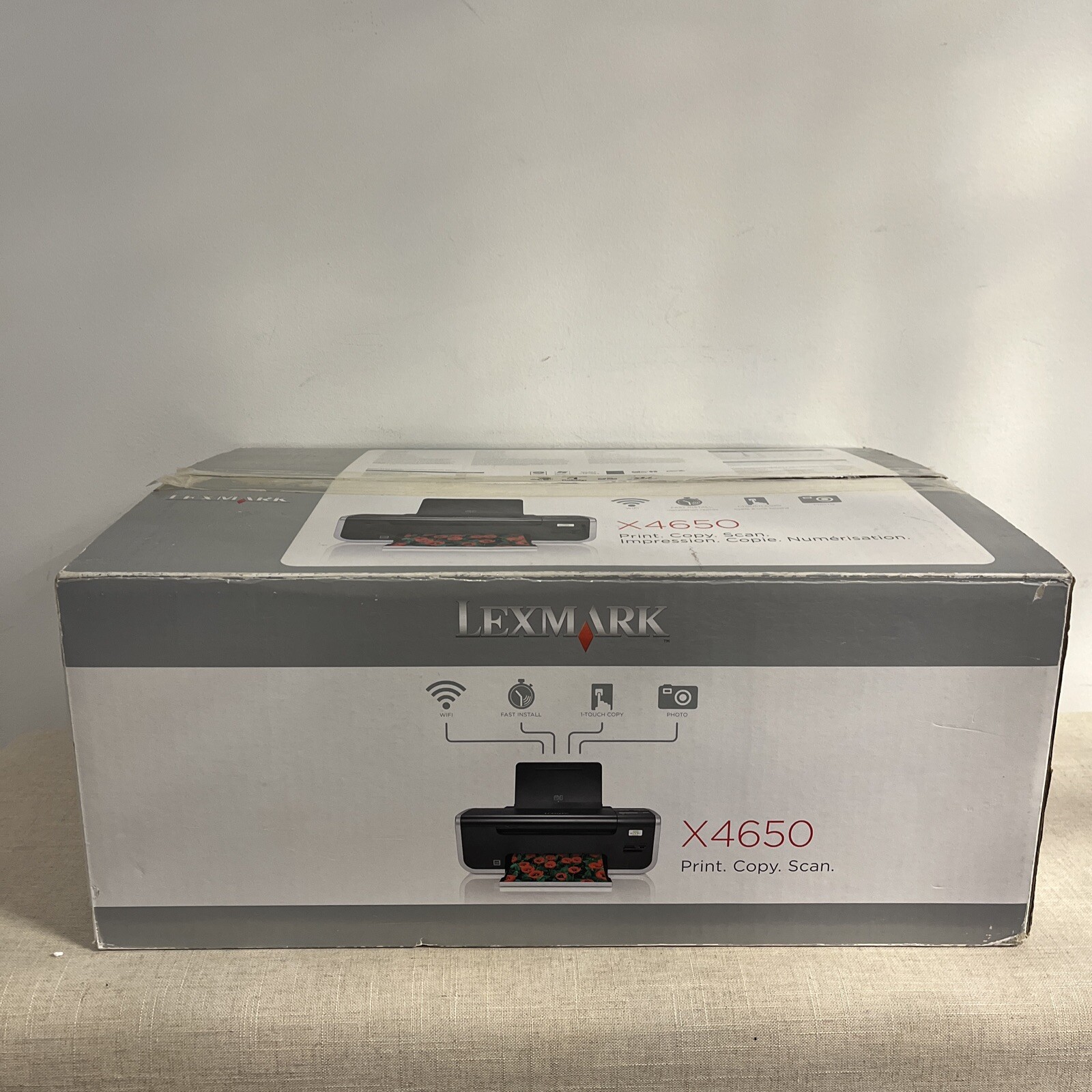 Lexmark X4650 Printer Wifi Scan Copy Photo All In One - Openbox New | eBay