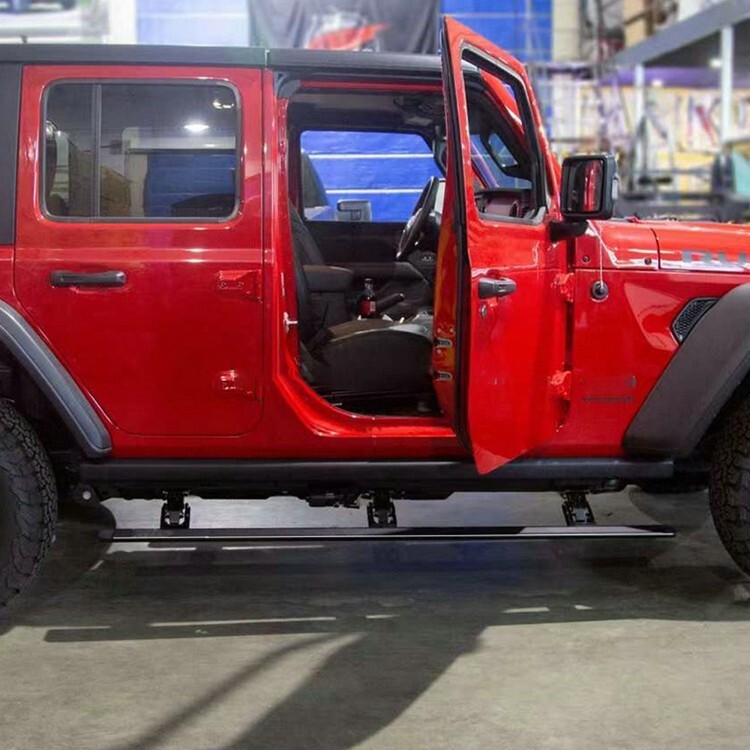 2PCS Power Side Step Electric Running Boards Fits For Jeep Wrangler JL ...
