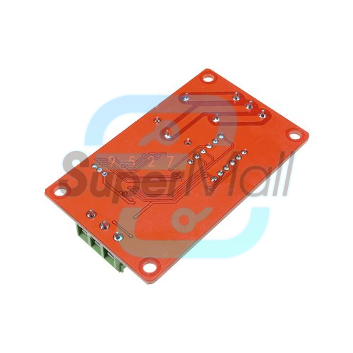 DC 12V PLC Relay Multifunction Self-lock Cycle Timer Module Delay Time ...