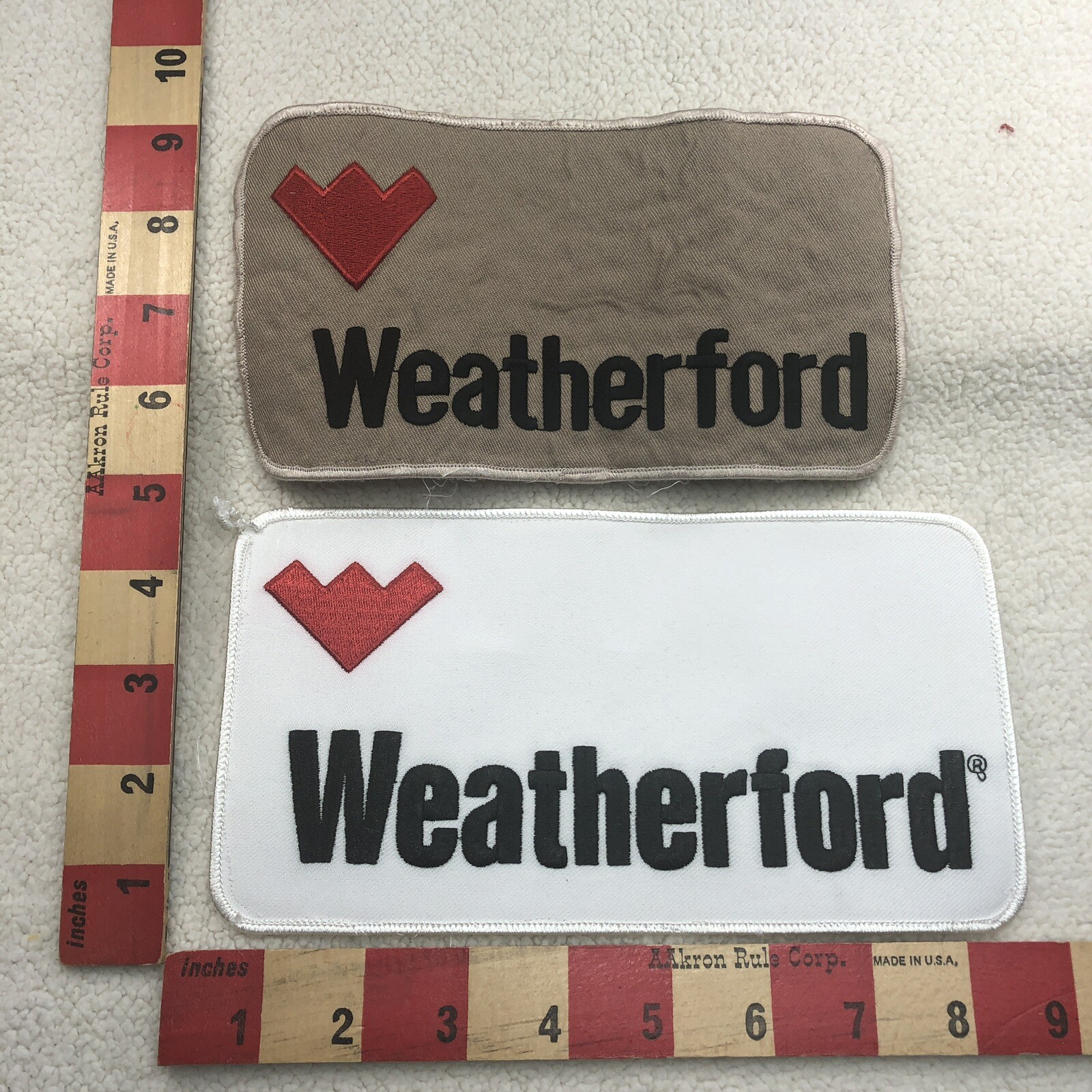 BIG Size 2 Patch Lot WEATHERFORD (Oil Gas Oilfield Industry) (Tan 1 ...