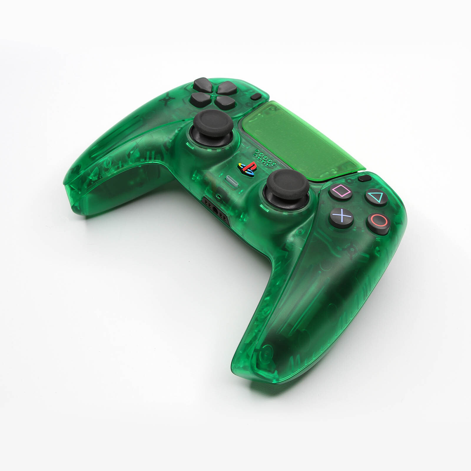 PS2 Emerald Killscreen Clear Green Retro PS5 Sony DualSense Controller ...