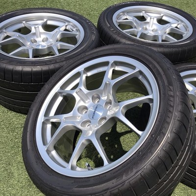 FORD GT RIMS TIRES OEM STOCK SET 4 OEM FACTORY BBS GENUINE GT40 18 19 ...