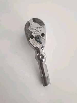 Snap On Compact Ratchet 3/8 Drive Stubby Short Mini Vintage Usa RARE | eBay