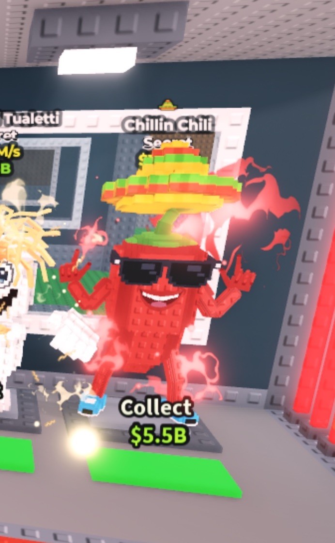 Steal A Brainrot Chilin Chili 125m/1s | eBay