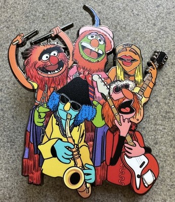 PIN MUPPETS ELECTRIC MAYHEM ANIMAL 3" JUMBO FANTASY ROCK N' ROLL ROLLER ...