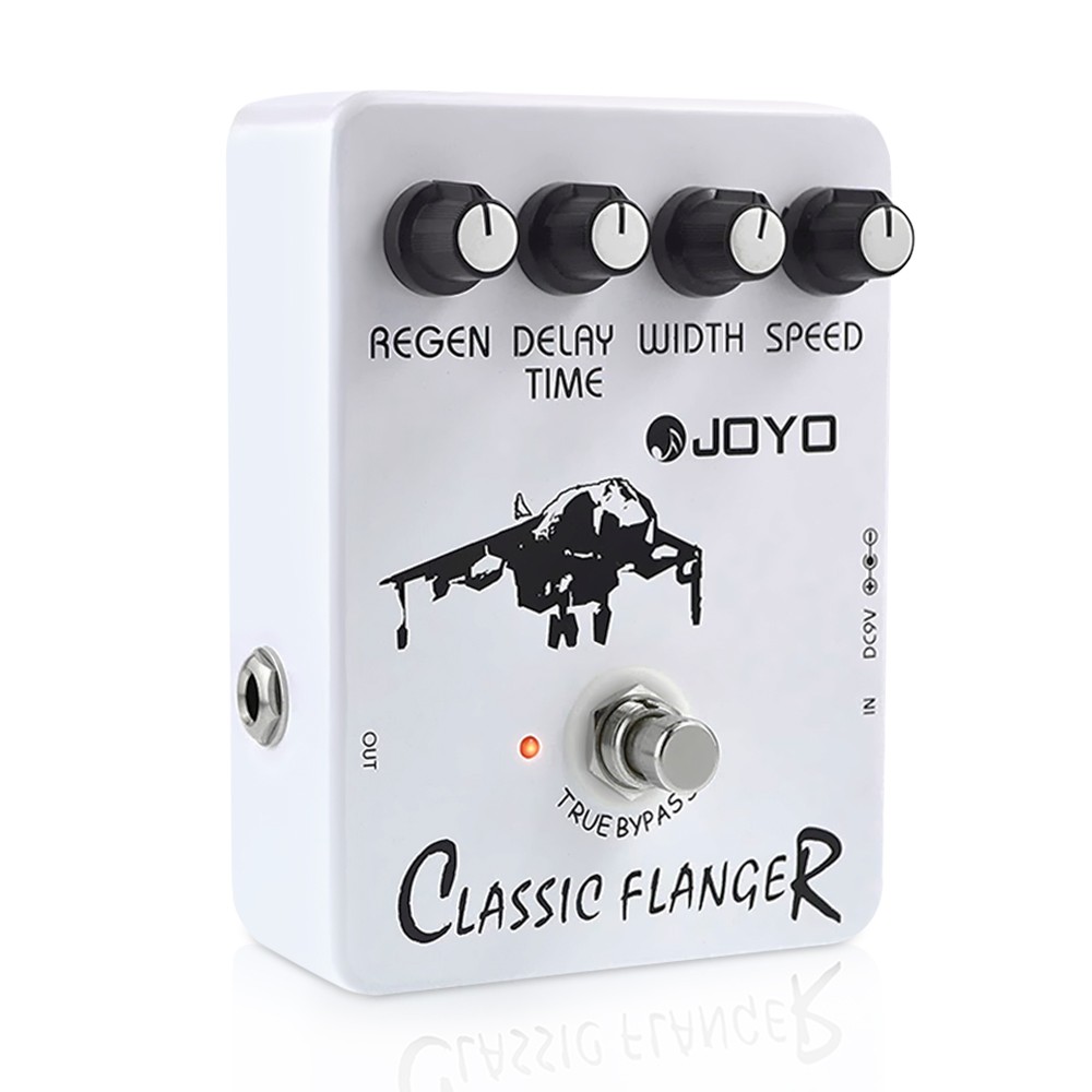 JOYO JF-07 Classic Flanger Metallic Flange Sounds Guitar Effect Pedal ...